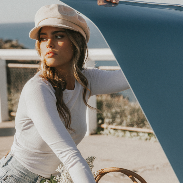 28 Eastern Bryony Fiddler Cap - Bleached Sand – AustralianGear