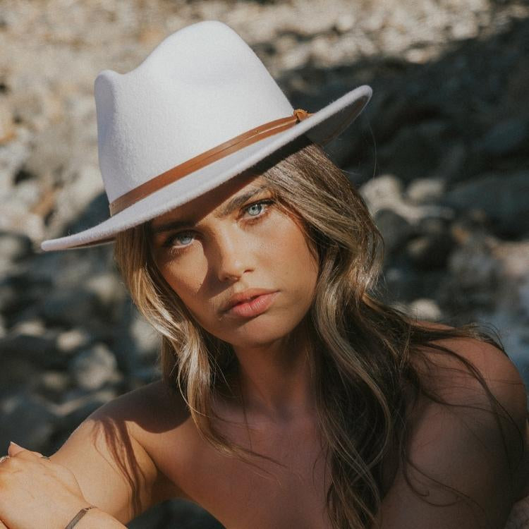 28 Eastern Tallow Fedora - Cream – AustralianGear