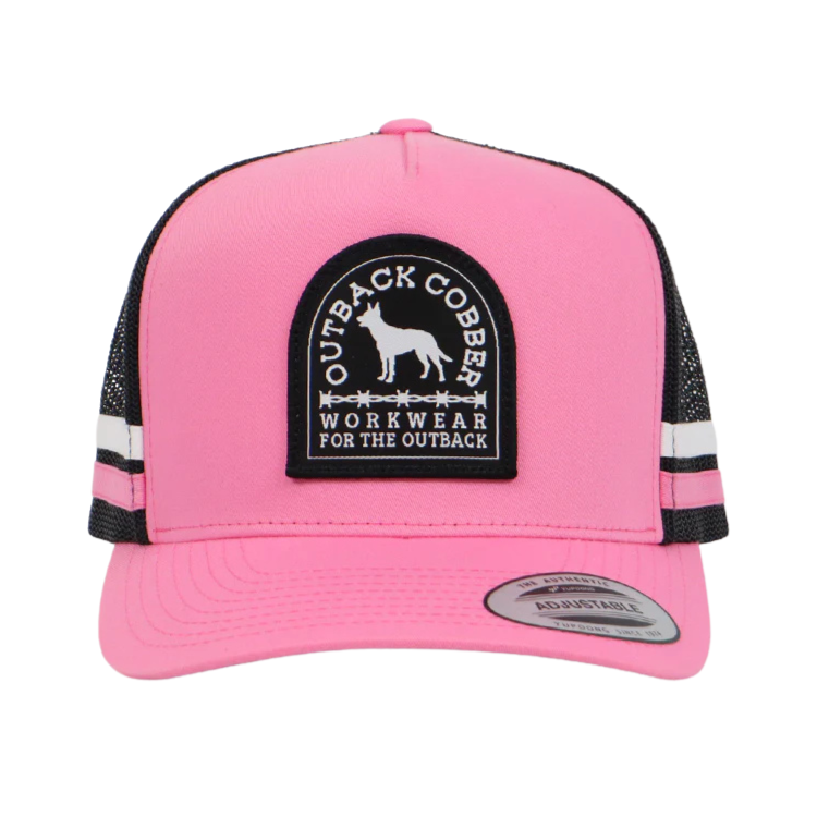 Outback Cobber Mitchell Trucker Cap - Pink/Black – AustralianGear