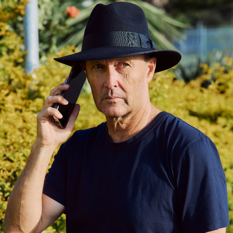 GC Hats Indy Felt Fedora - Black – AustralianGear