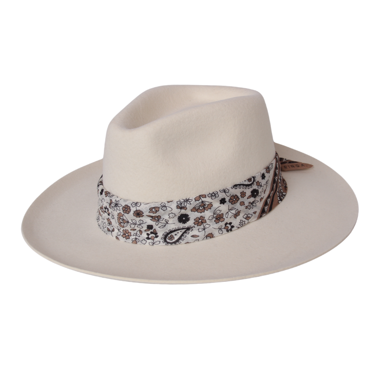 Kooringal Goulburn Wide Brim Fedora - White – AustralianGear