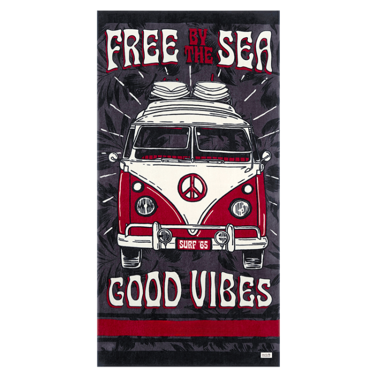 Pacific Creations Mens Combi Vibes Beach Towel - Multi – AustralianGear