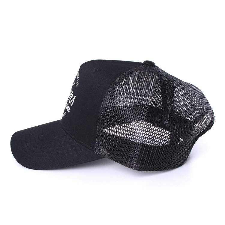 Ringers Western Boundary Trucker Cap - Jet Black – AustralianGear