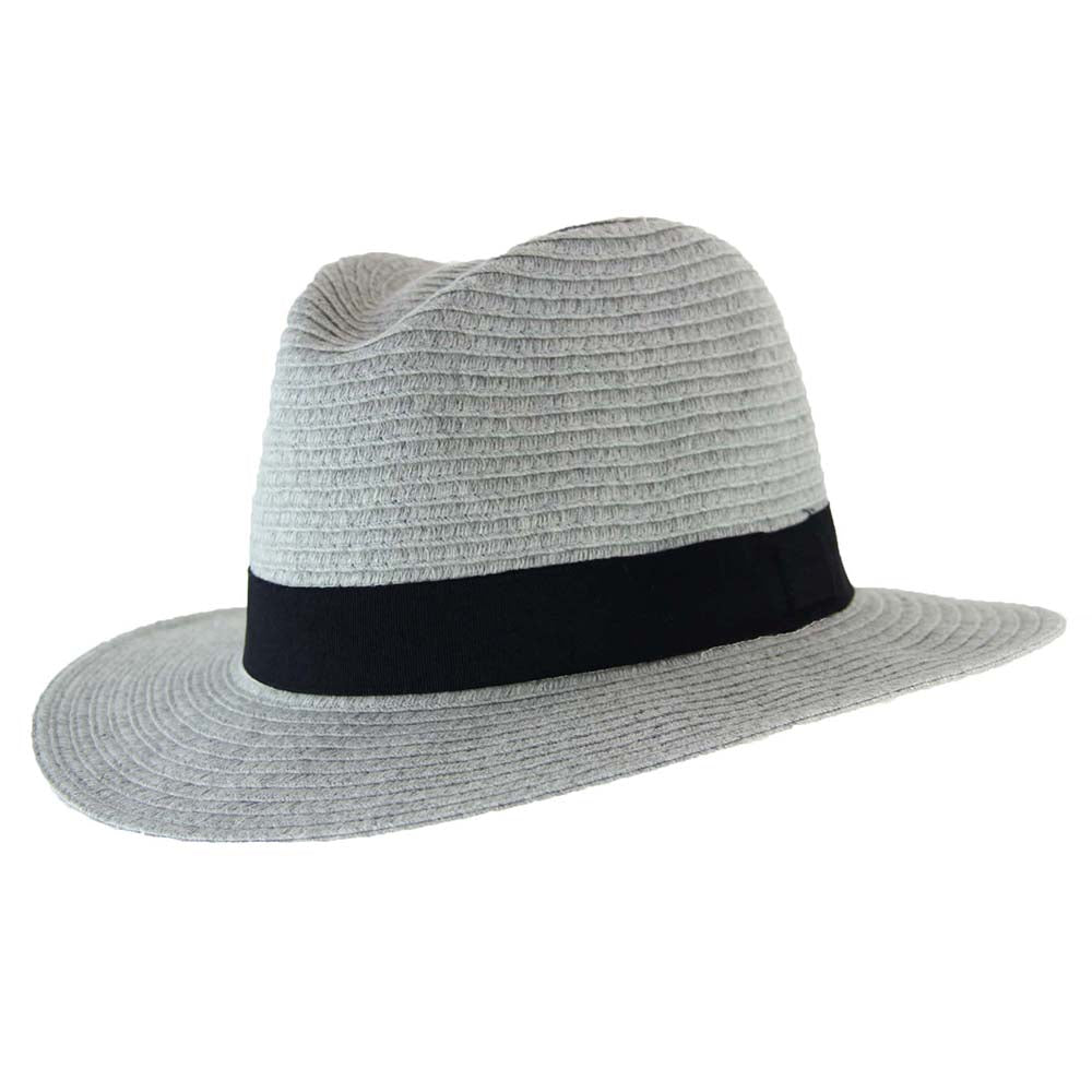 Evoke Flexibraid Phoenix Unisex Fedora - Light Grey/Black – AustralianGear