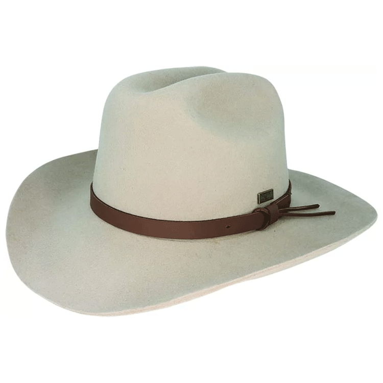 Flinders Cattleman Western Hat - Oat – AustralianGear