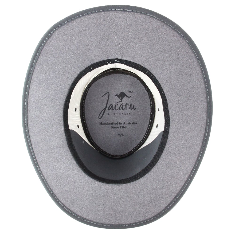 Jacaru Hats Rizon PU Suede - Grey – AustralianGear