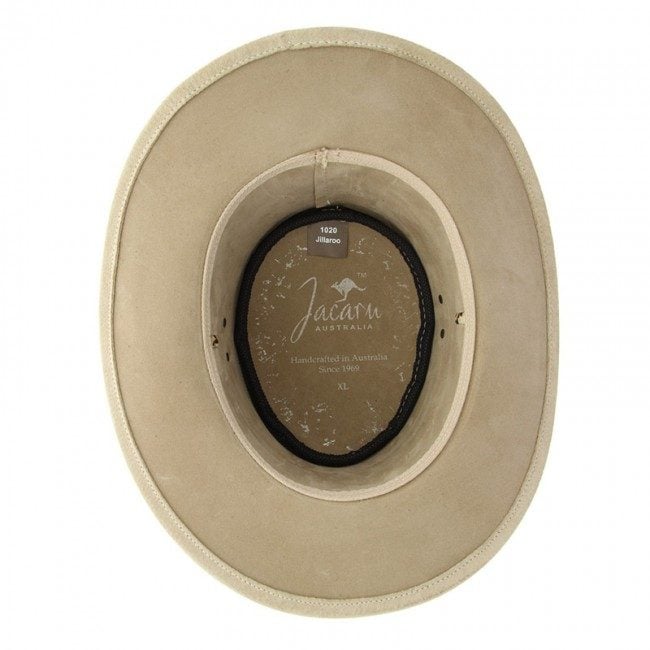 Jacaru Hats Jillaroo Suede - Sand – AustralianGear