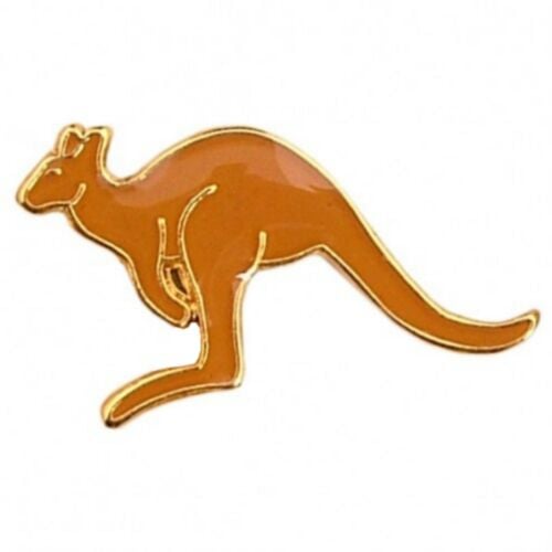 Kangaroo Hat Pin - Brown – AustralianGear